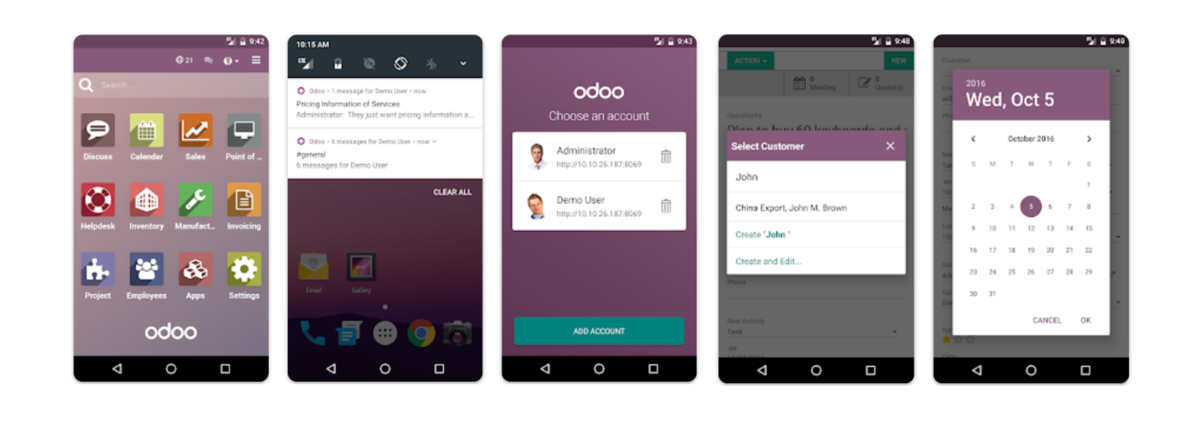 Odoo App Mobile | Thinkopen Solutions